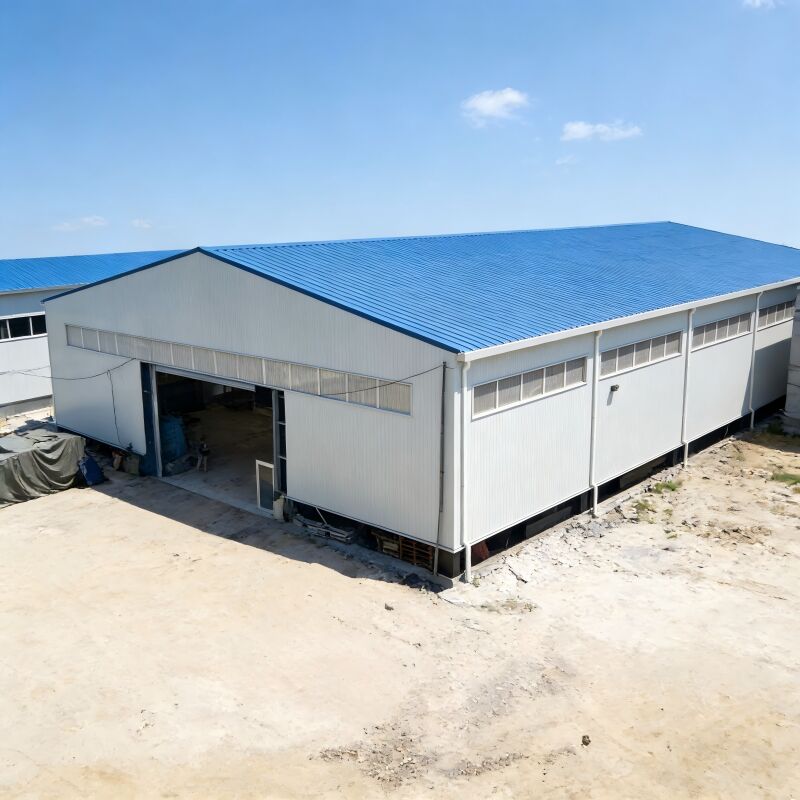 Customizable Multi-Bay Steel Structure Warehouse Prefabricated Storage Shed