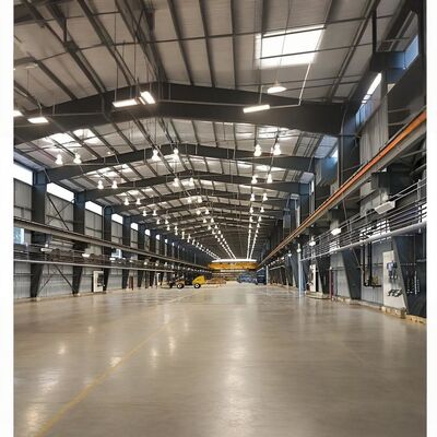 High Rise Modular Steel Frame Construction Factory , Modern Steel Multi ...