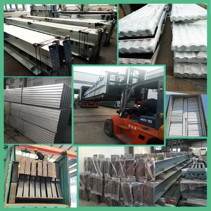 High Rise Modular Steel Frame Construction Factory , Modern Steel Multi ...